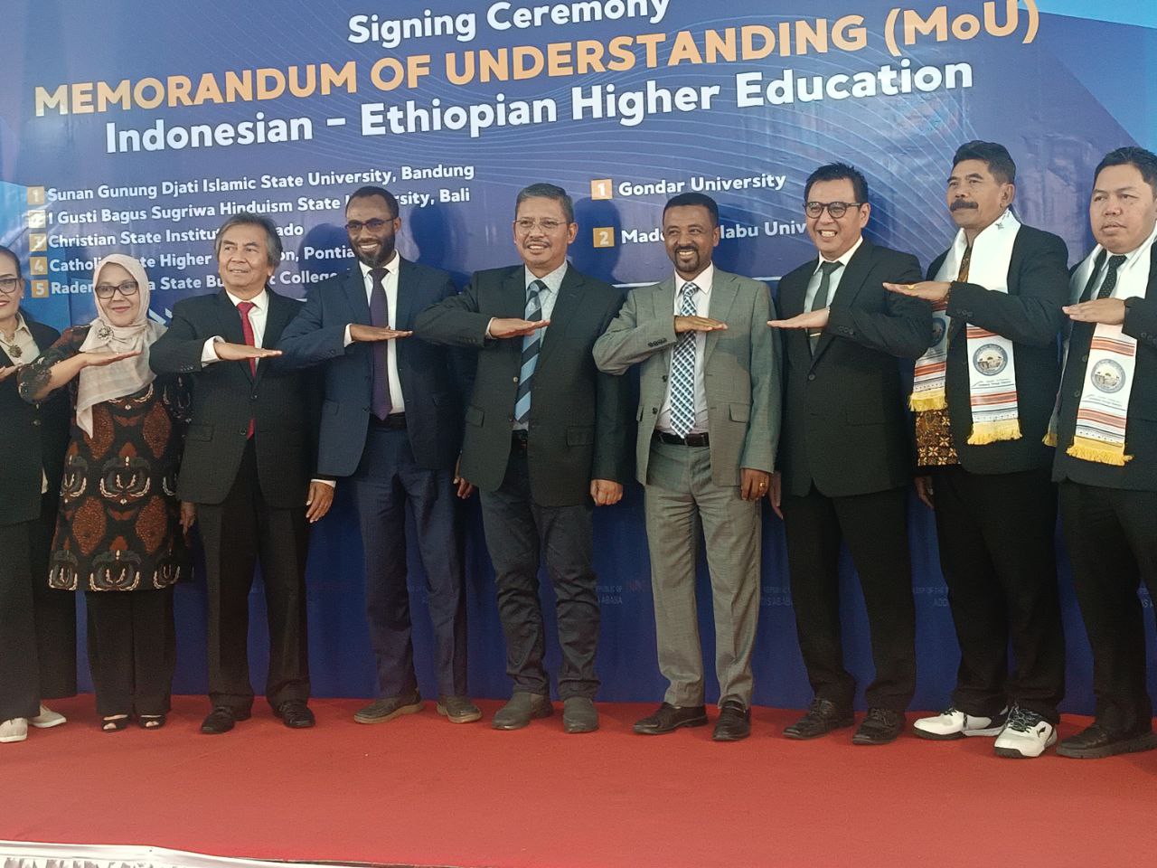 University of Gondar Signs Memorandum of Understanding with Indonesian ...
